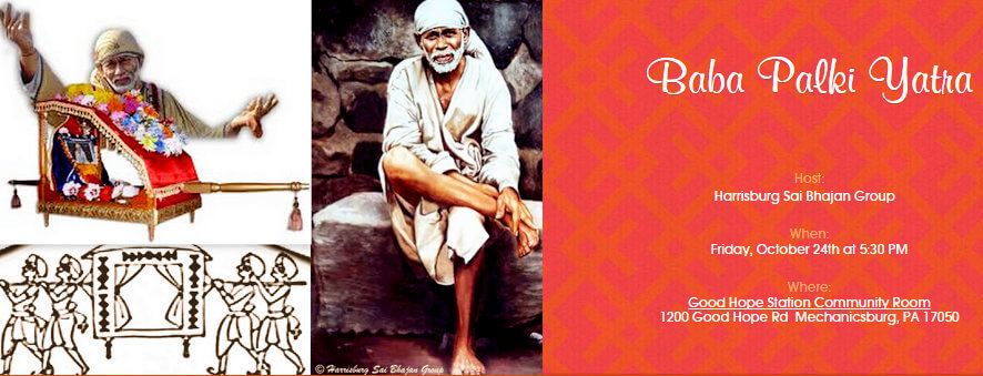 Baba Palki Utsav Event – Harrisburg Sai Seva Samithi – Temple